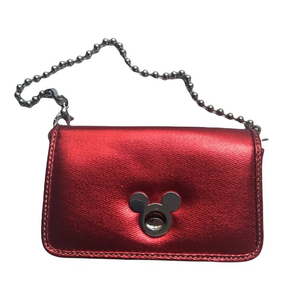 Disney | Accessories | Disney Mickey Mouse Little Girls Red Purse ...